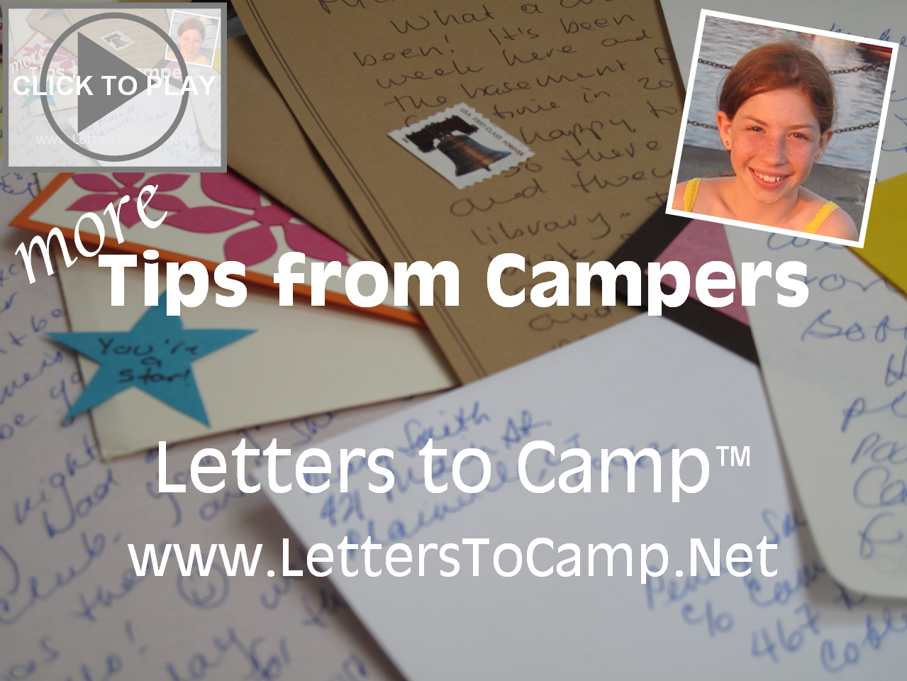 More Camper Tips | Letters to Camp