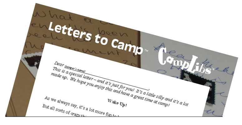 Introducing CampLibs! | Letters to Camp